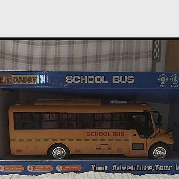 big Daddy | Toys | New Big Daddy Educational School Bus | Poshmark